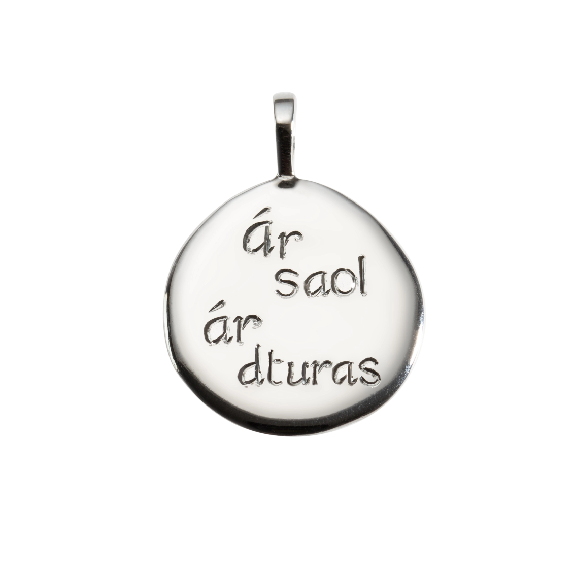 Anam Initial - Dara Disc | Enibas Jewellery – enibas